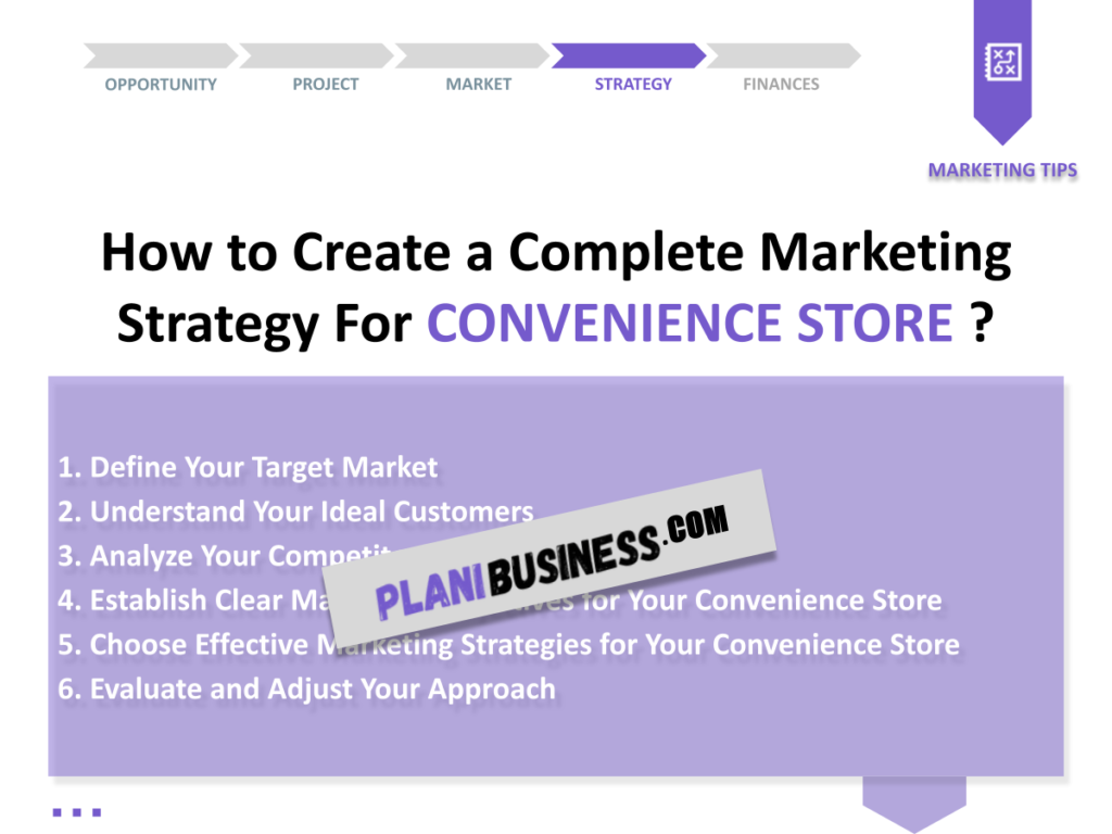 How To Write a Convenience Store Marketing Plan