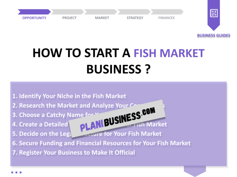 From Ocean to Market: How to Start a Fish Shop