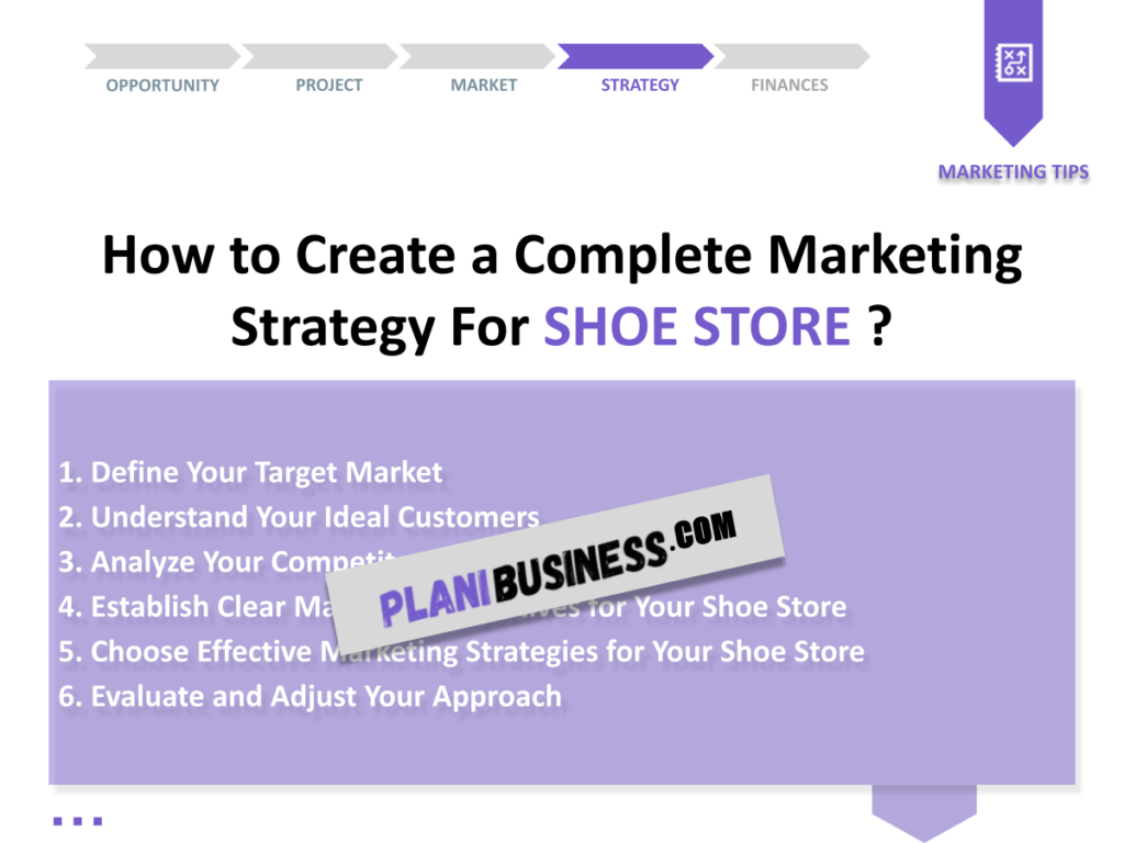 How to Develop a Shoe Store Marketing Plan? With Example