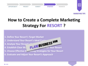 How to Initiate a Resort Marketing Plan? With Example